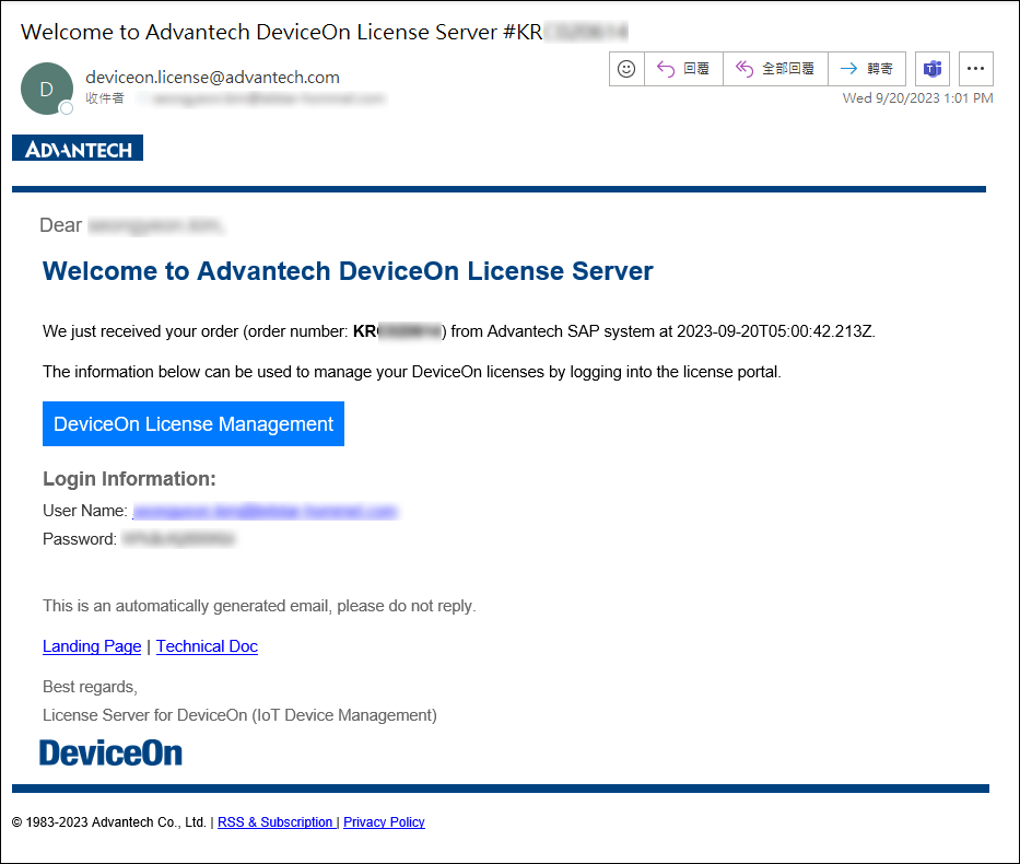 License Management | DeviceOn